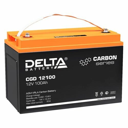Аккумуляторная батарея Delta CGD 12100 для ИБП 12В, 100Ач