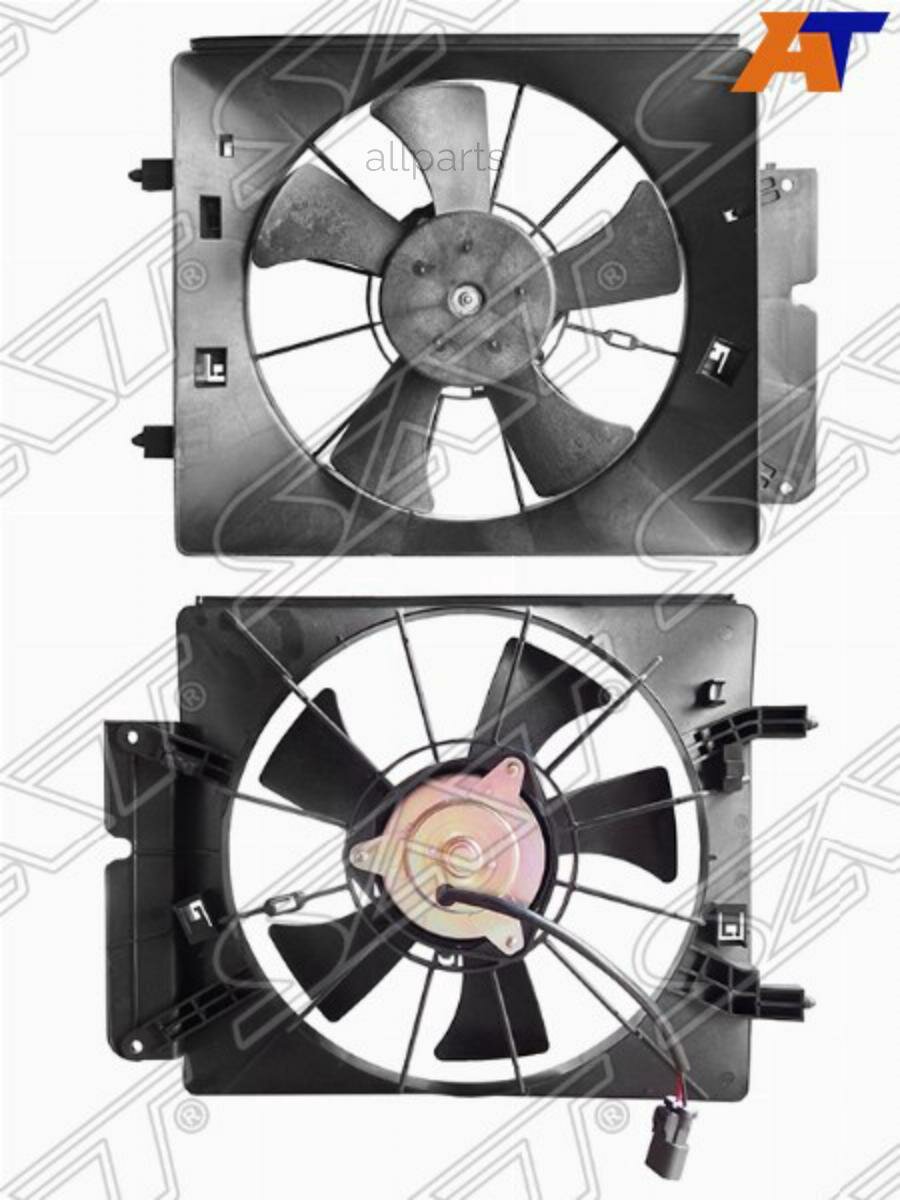 SAT ST-HD66-203-0 Диффузор радиатора кондиционера в сборе HONDA CR-V 01-06