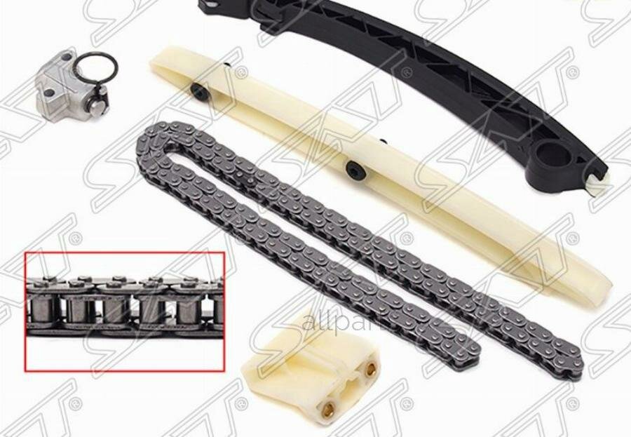 SAT TK-OP001 Комплект замены цепи ГРМ CHEVROLET AVEO/LACETTI/OPEL ASTRA/CORSA/INSIGNIA/MERIVA 1.0/1.2/1.4 16V