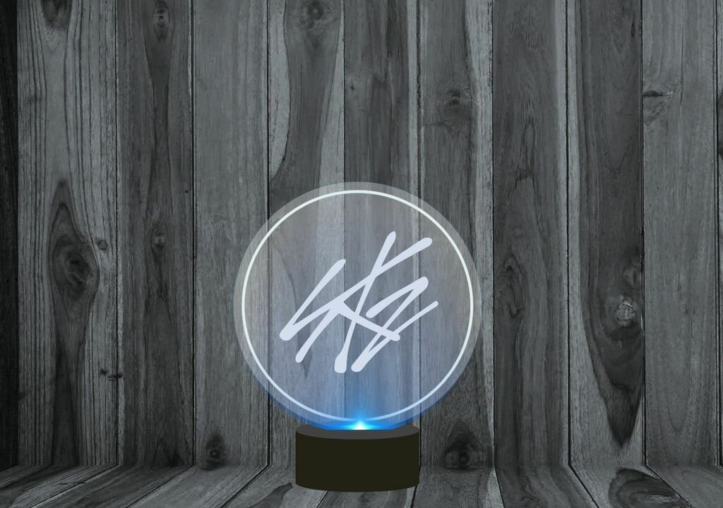 Светильник 3D, ночник Stray Kids, Страй Стрей Кидс №5
