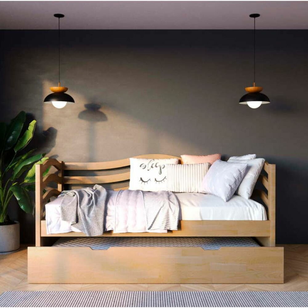 Детская кровать тахта Бриз 3 со спальным местом 80x200