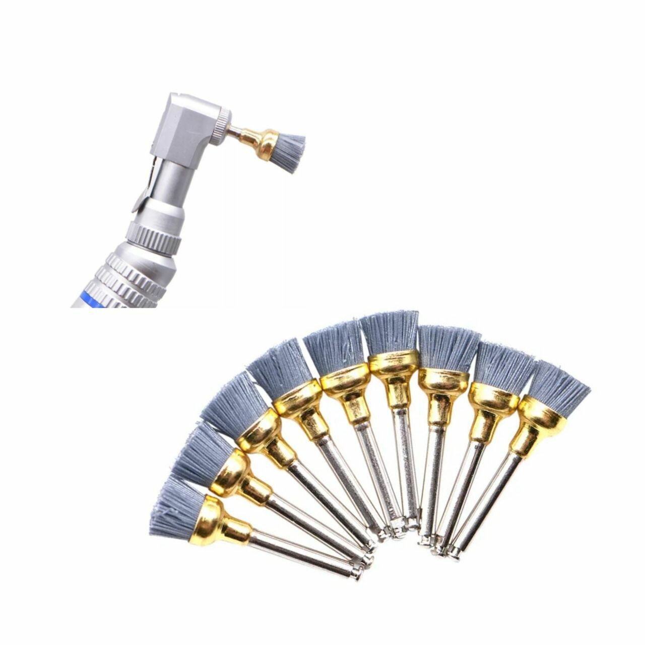 Набор щеток инсибраш ( карбидные / Чашки )-INCIBRUSH KIT. Для Ультра Полировки Композитных Реставраций 5шт/уп . от Dentalrus