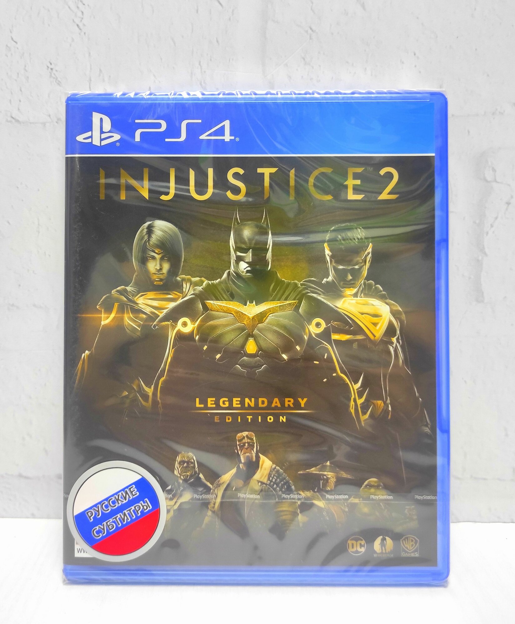 Injustice 2 Legendary Edition Русские субтитры CUSA 10688 Видеоигра на диске PS4 / PS5