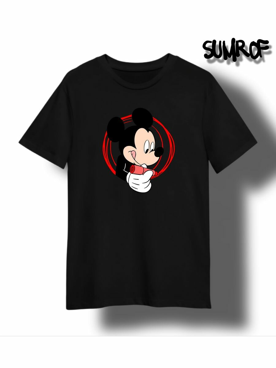 Футболка микки маус рисует дисней