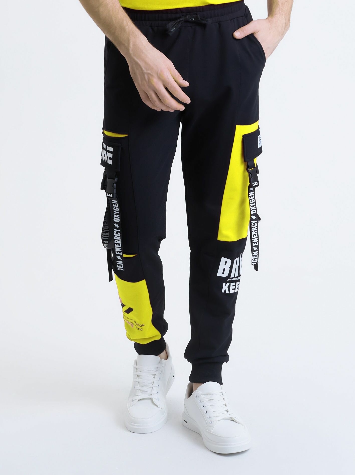 Брюки джоггеры Весна-лето 2024