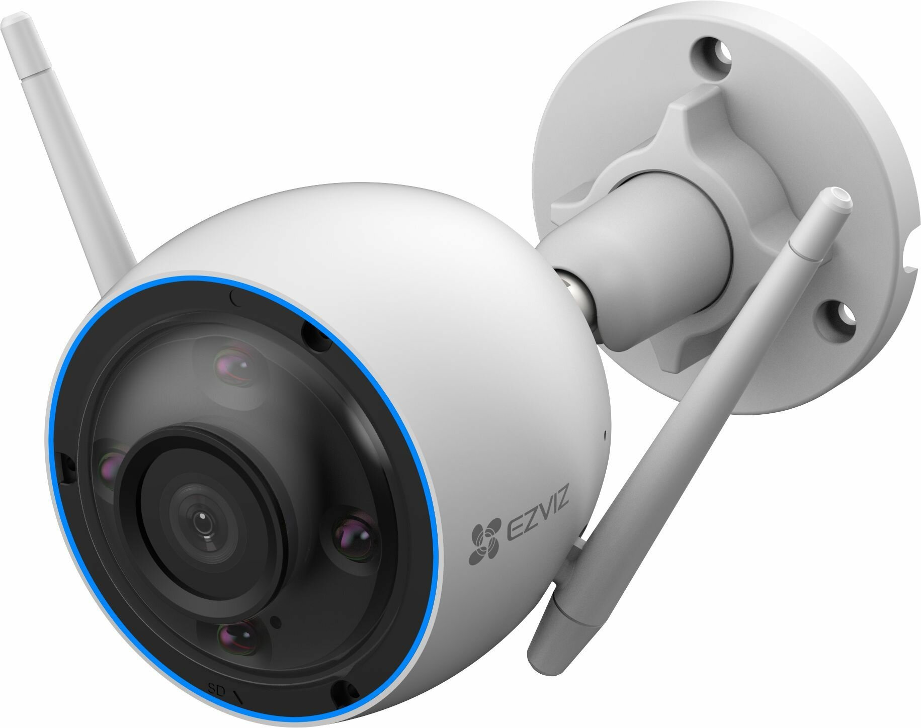 Wi-Fi камера c распознаванием людей и авто Ezviz CS-H3 (5MP, 2,8MM)