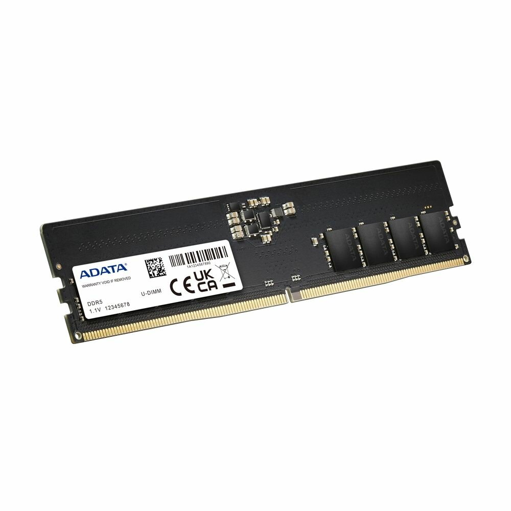 Модуль памяти ADATA 16GB DDR5 4800 DIMM AD5U480016G-S 16GB ADATA DDR5 4800 DIMM AD5U480016G-S Non-ECC, CL40, AD5U480016G-S 1.1V, 2048x8