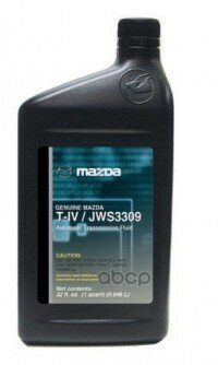 Масло трансмиссионное 6 Speed ATF T-IV/JWS3309, 1л MAZDA арт. 000077114E01