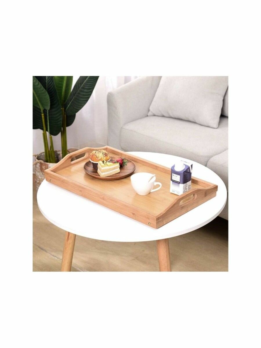Perfecto linea Поднос бамбуковый с ручками 46х31 см BAMBOO 38-463106
