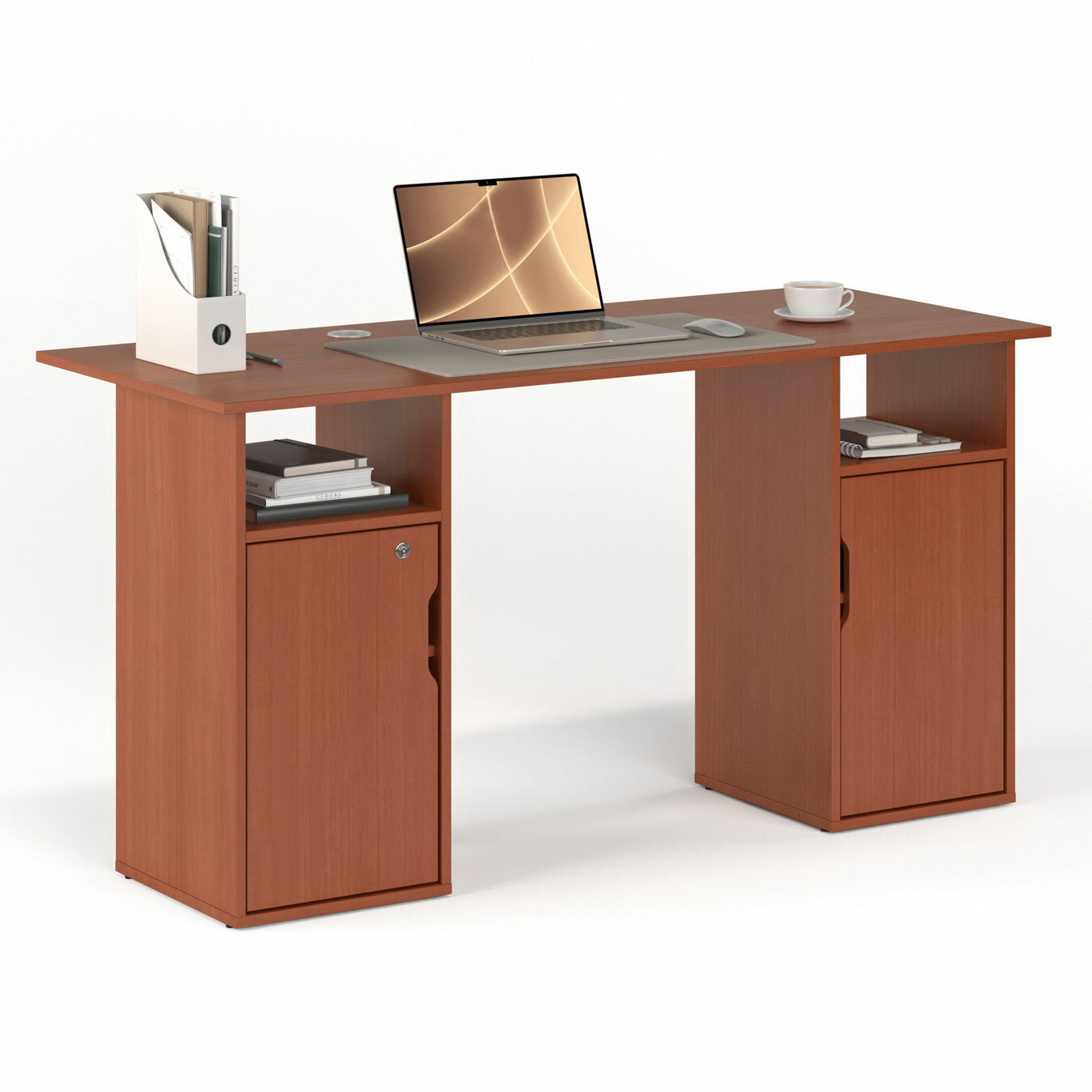 Письменный стол 7071 (цвет: вишня)