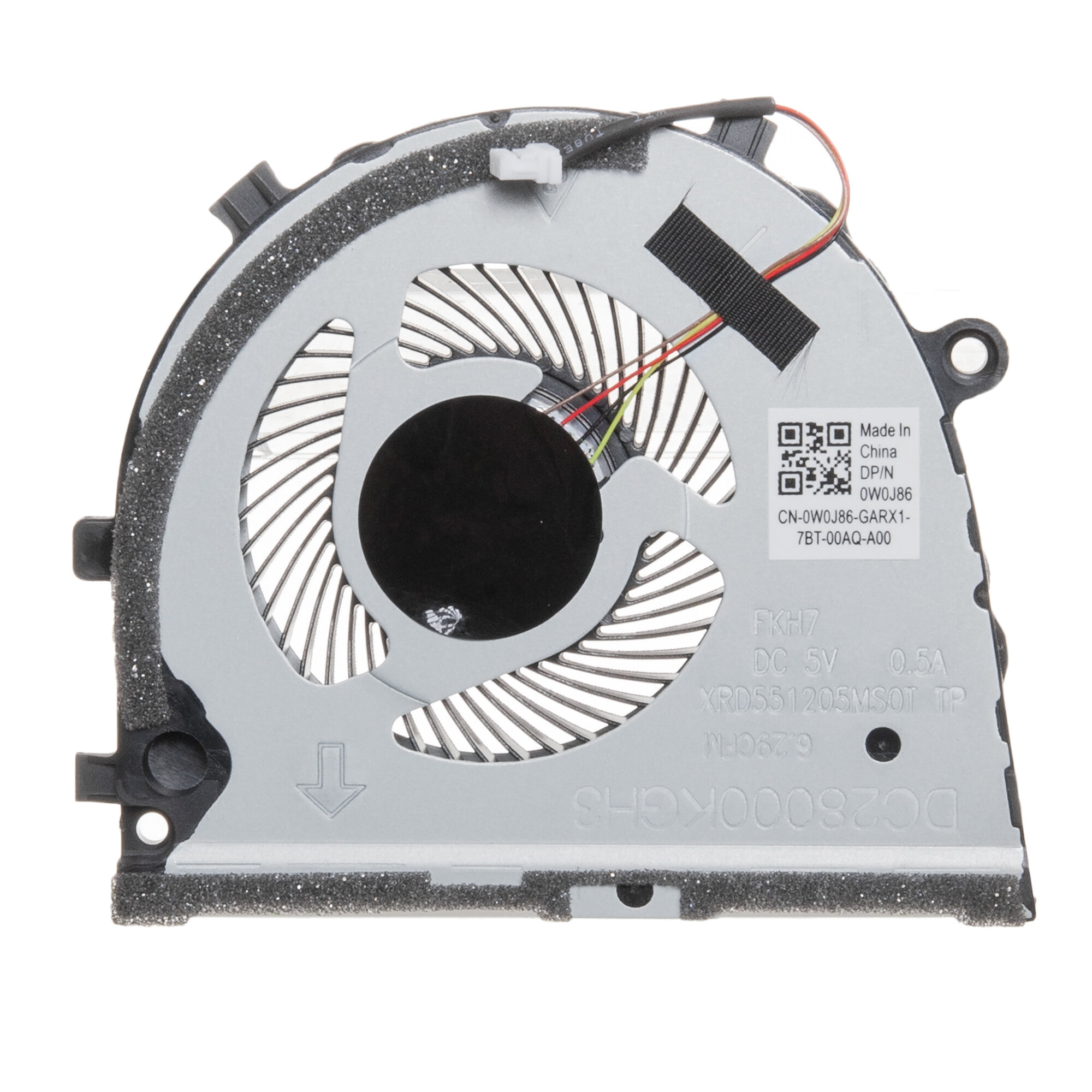 Кулер для ноутбука Dell G3-3579 / G3-3779 / G3-P75F / P35E003 - вентилятор GPU левый