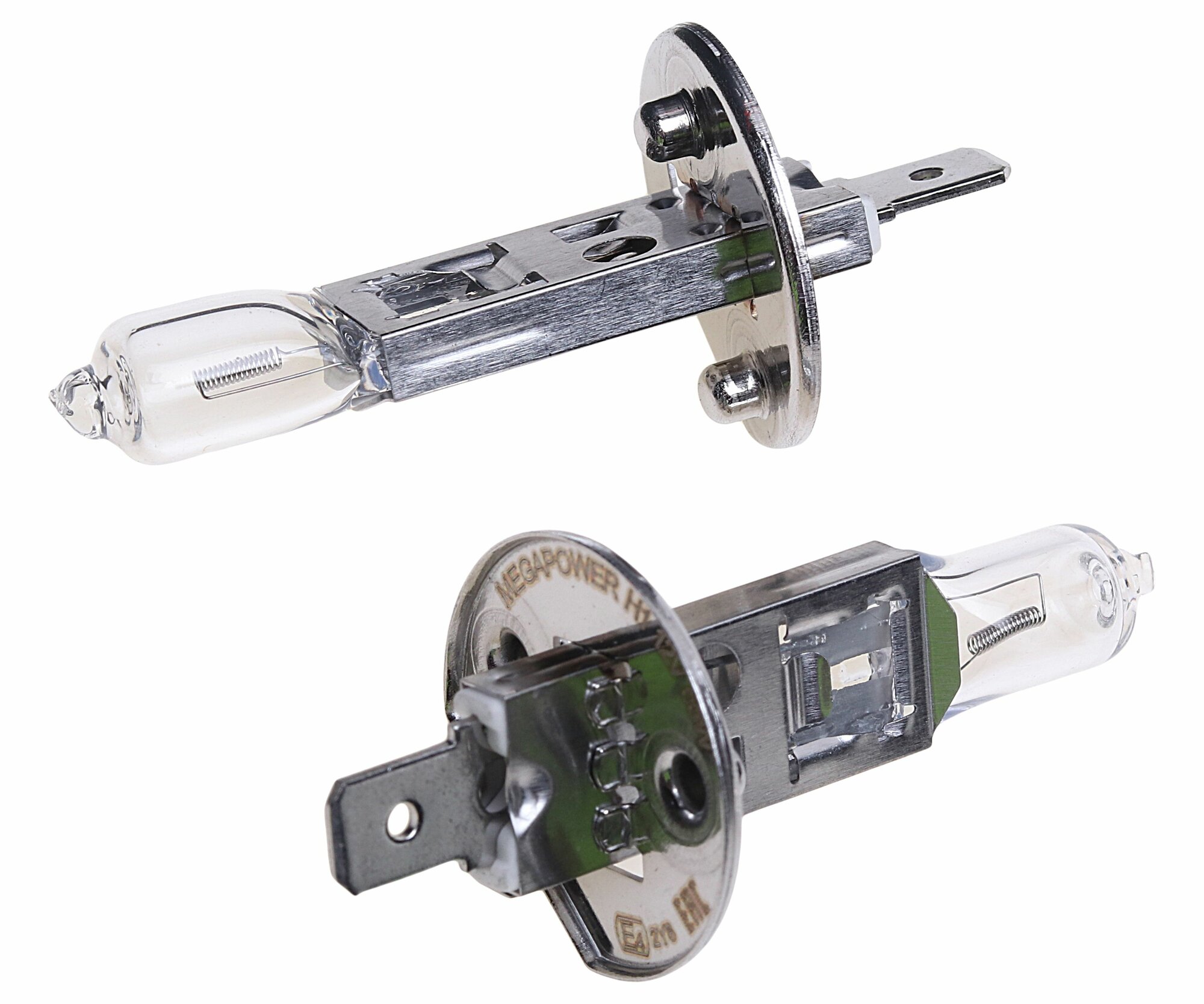 Автолампа MEGAPOWER M-37033004 STANDART H1, 55 Вт, P14.5s, 12V