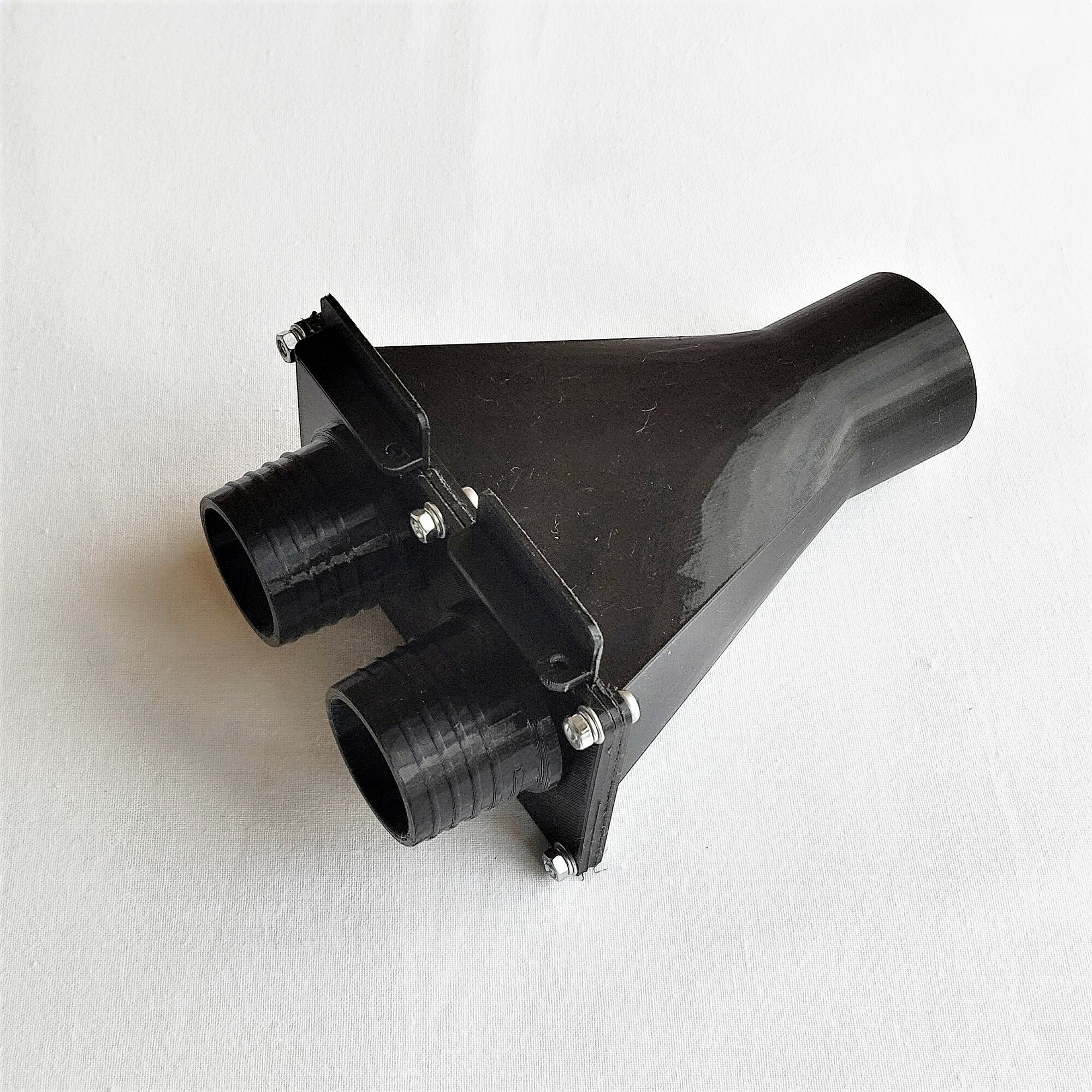 Тройник для шлангов пылесоса с шиберами 32/40 мм.