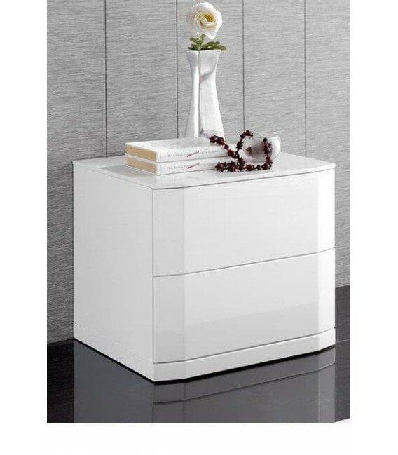 Тумба прикроватная DUPEN M-102 белая