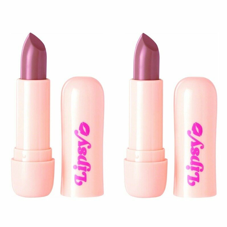 Помада в стике Beauty Bomb Lipsy, тон 06 At twilight 4г, 2 шт