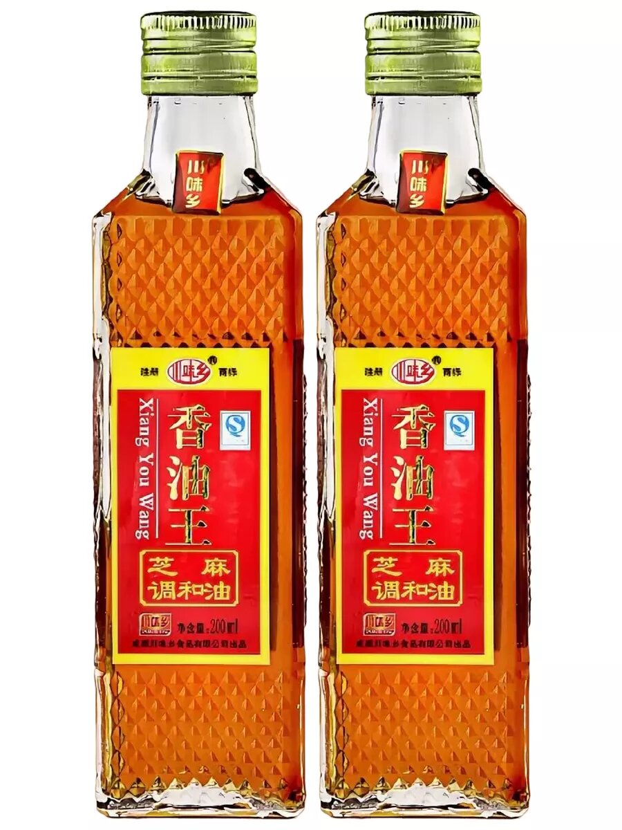 Кунжутное масло 200 мл х 2 штуки