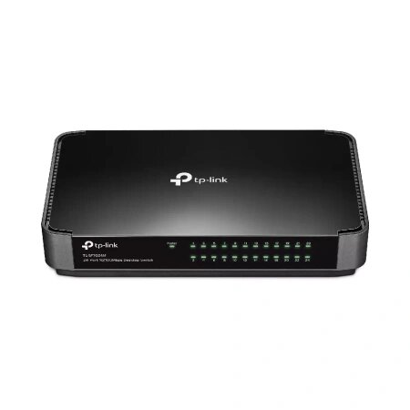 Настольный коммутатор с 24 портами 10/100 Мбит/с Tp-Link TL-SF1024M