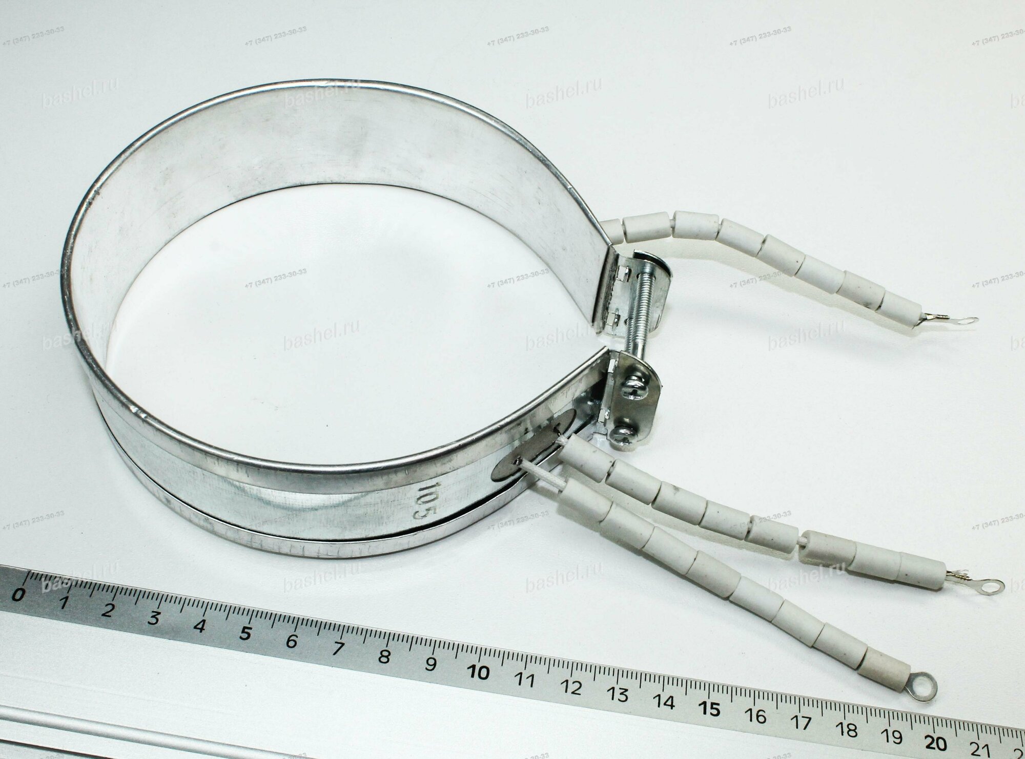 ТЭН для термопота 430/110W D-98.105mm (хомут)