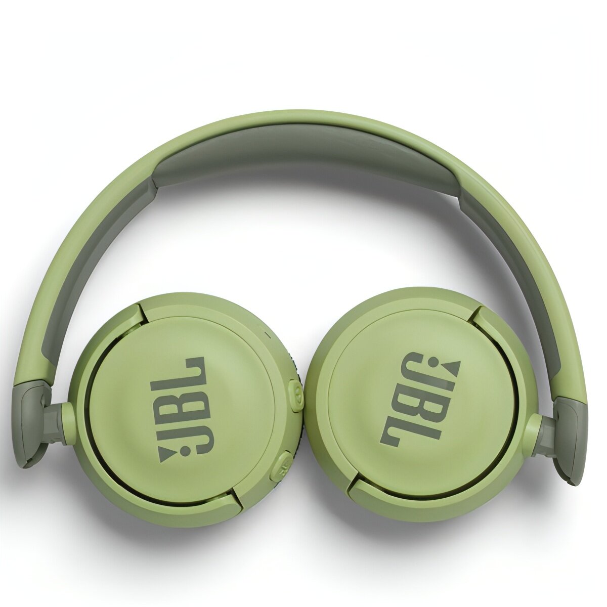 Детские беспроводные накладные наушники JBL JR310BT, зеленый