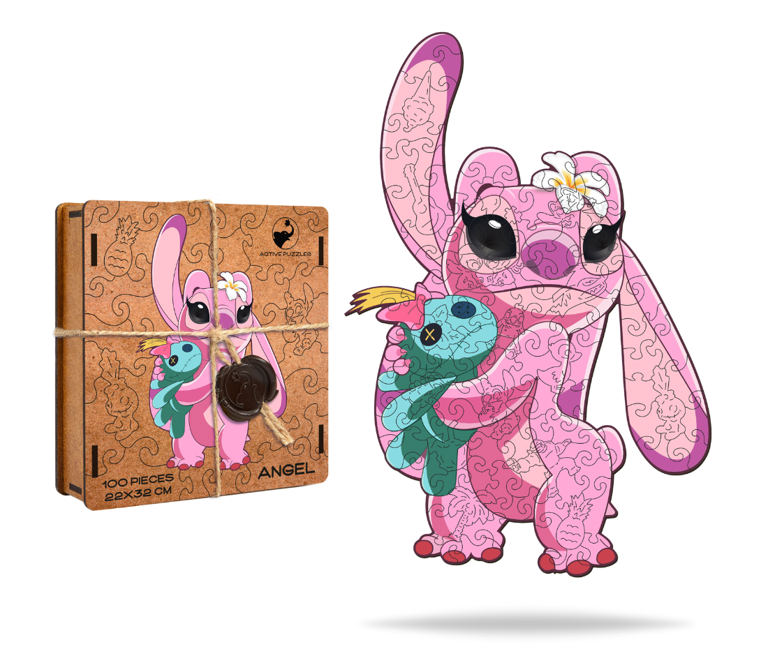 Деревянный пазл Active Puzzles Энджел
