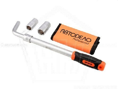 Ключ баллонный *17*19*21*23 телескопический автоdело pro (34600)