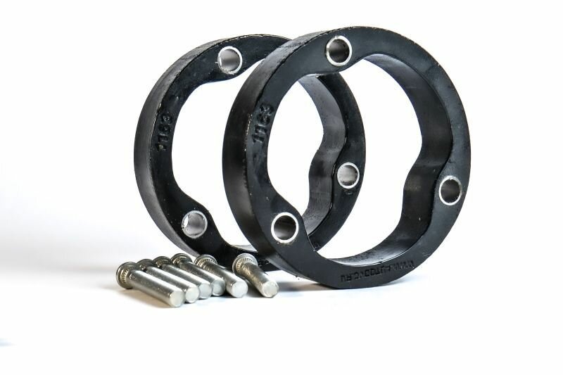 Проставки передних стоек 30мм на Nissan Primera II (P11) 1995-2000 полиуретан, для увеличения клиренса, 2шт, AutoDVC