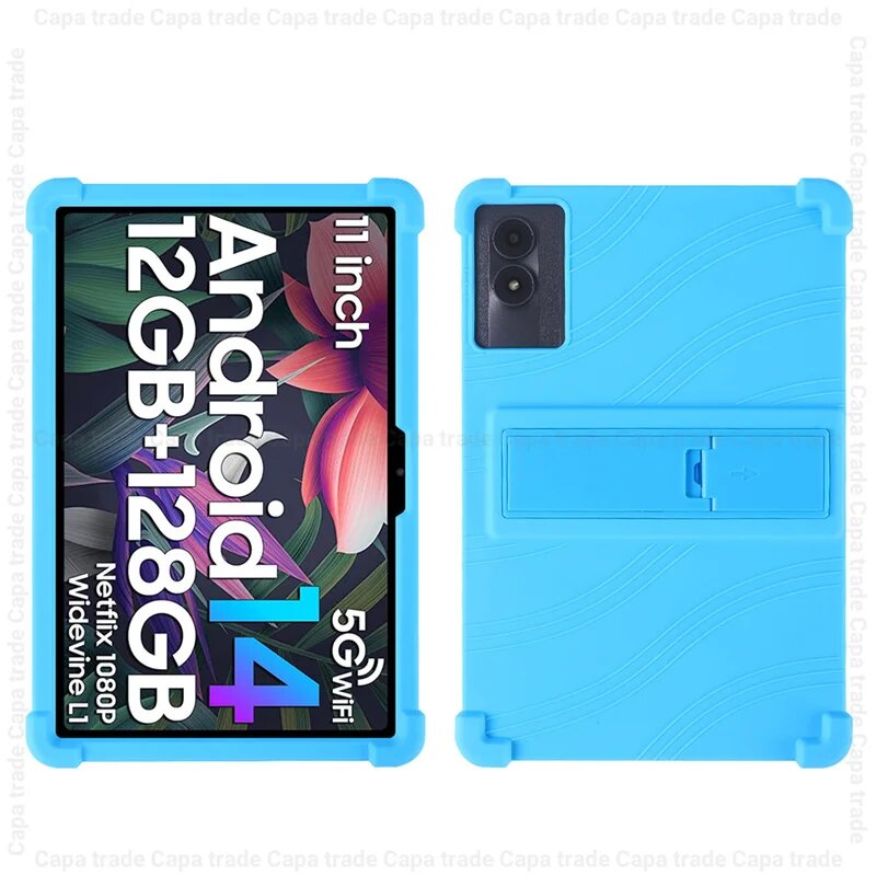 Противоударный силиконовый чехол для KENSHI Pad H16 LTE Light Blue