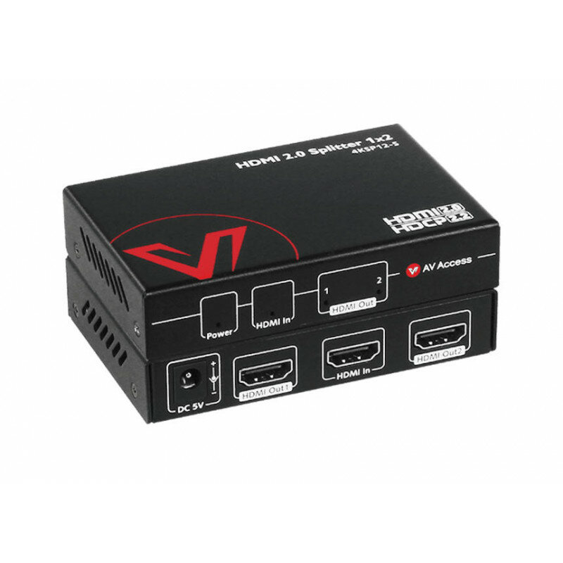 Сплиттер HDMI 1×2 AV Access 4KSP12-S