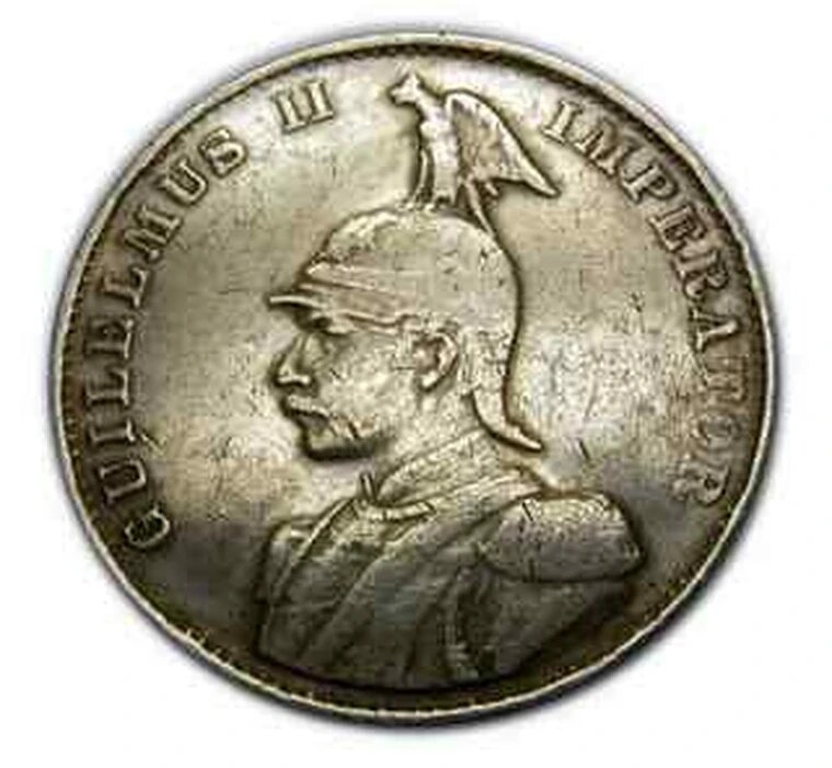 2 Рупии 1893 Германская Восточная Африка, сувенирная копия монеты, нумизматика, деньги для коллекции