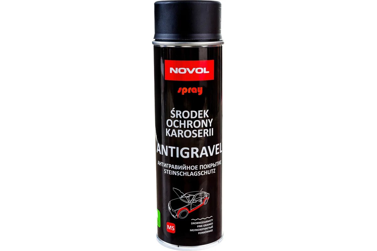 Novol Антигравий HS GRAVIT 600 0,5л черный аэр. 34202 34202