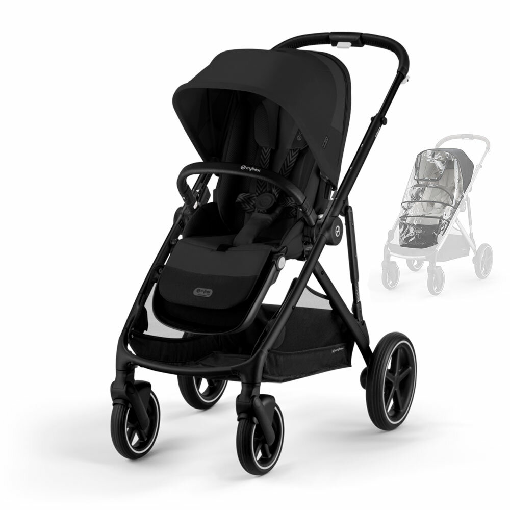 Прогулочная коляска Cybex Gazelle S, цвет Moon Black RC (Чёрный), артикул производителя 522005313