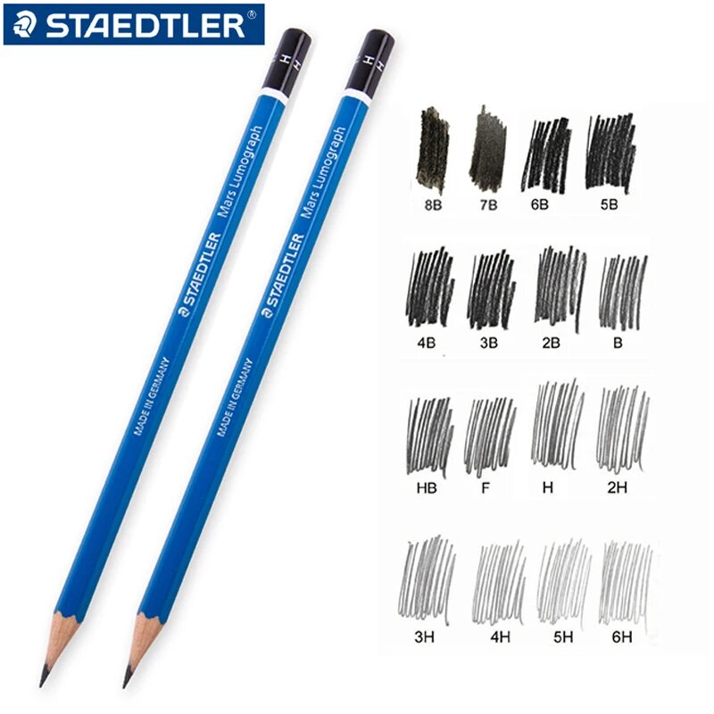 STAEDTLER-100 простые карандаши HB HB 2pcs