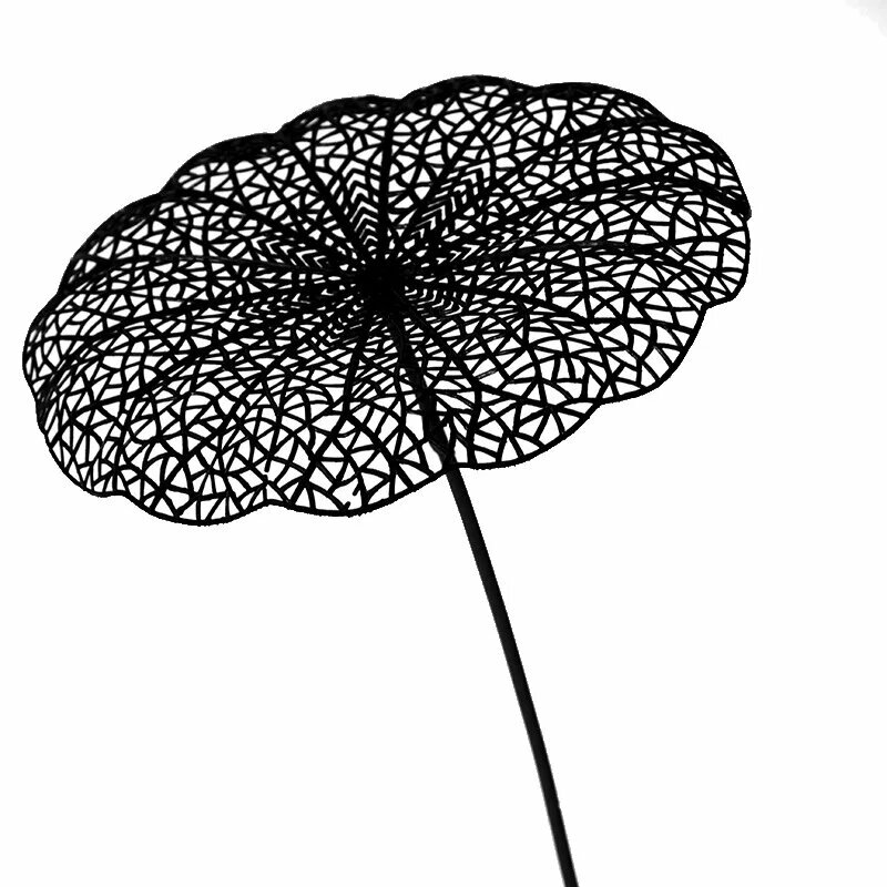 Искусственный лист лотоса XUELY черный