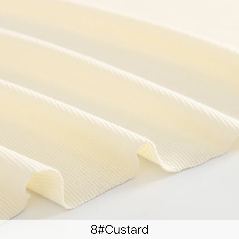 Ребристая ткань Xintianji хлопок/спандекс 0,5м/1м/2м Белый, 50x135cm(0.5 meters), 8
