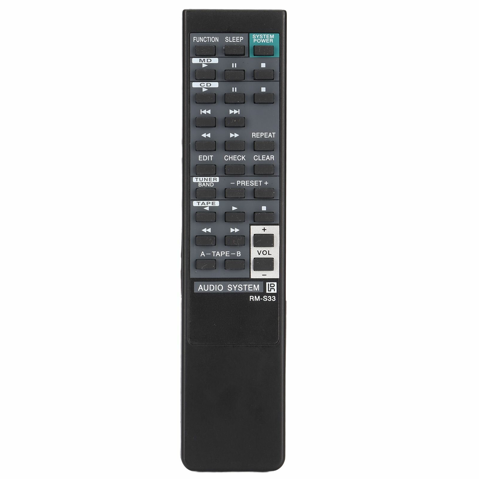 Пульт ДУ RMS33 для аудиосистемы Sony HCD-H801, MHC-S30