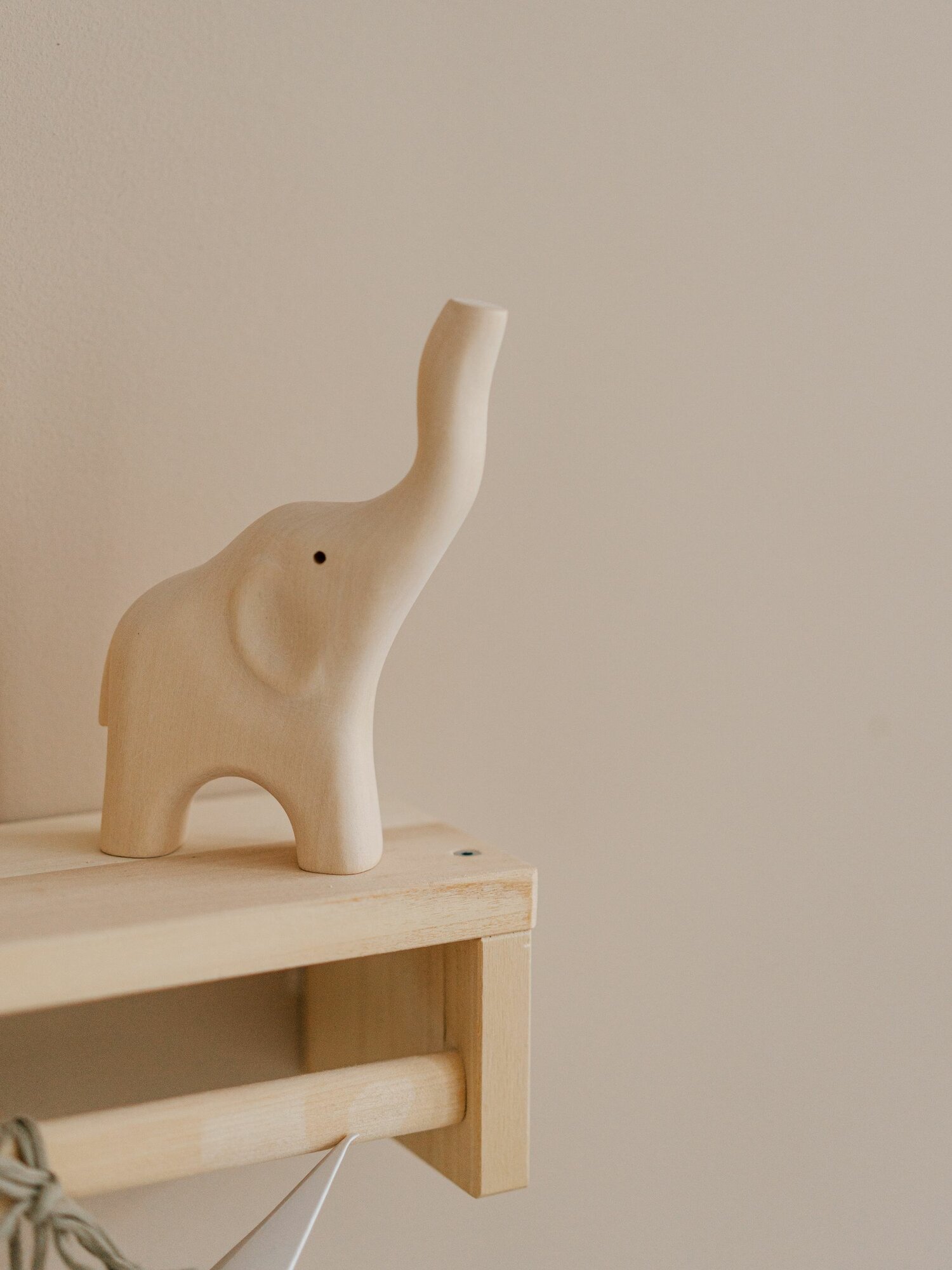 Деревянная фигурка "Слоник", благое дело, 15 см, липа