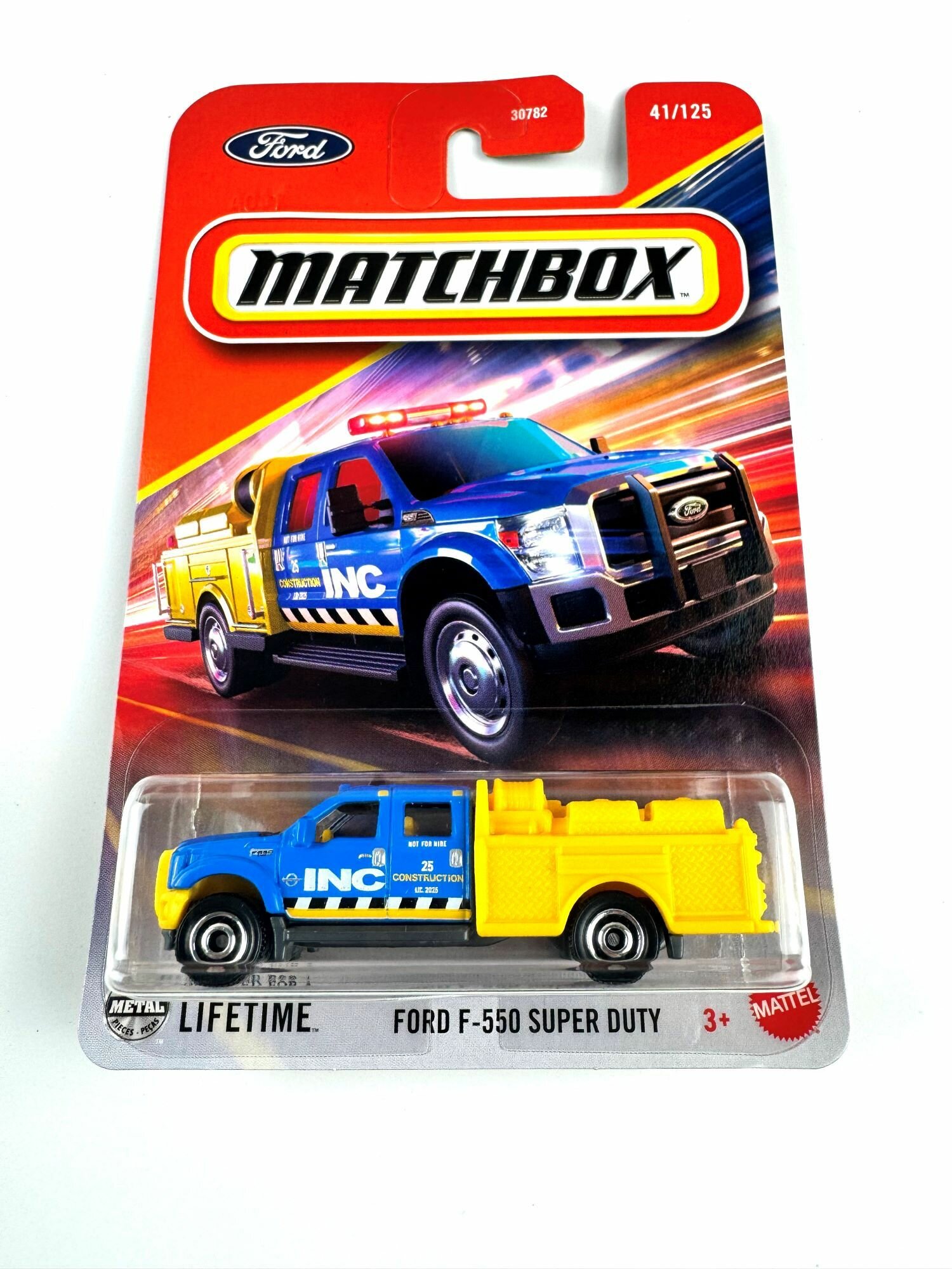 Машинка Matchbox 2025-30782 Basic Car: Ford F-550 Super Duty