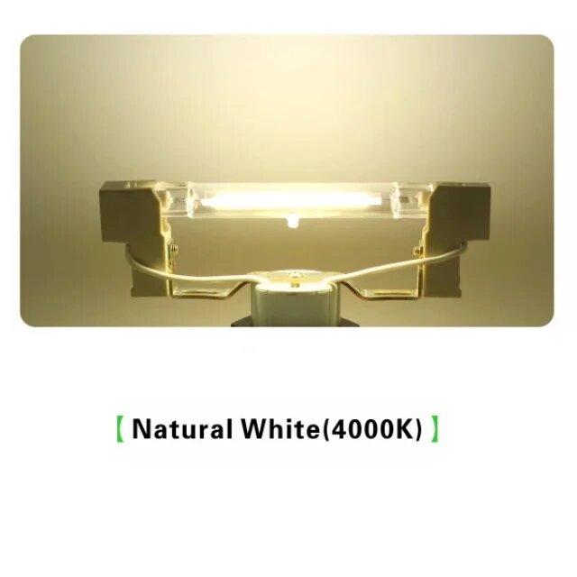 LED лампа R7S 118 мм 50 Вт THEBSE Natural Light, 220V, 20W 78MM