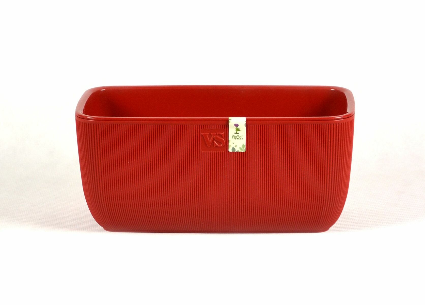 Ящик балконный Фабио VipSet красный 9,5л