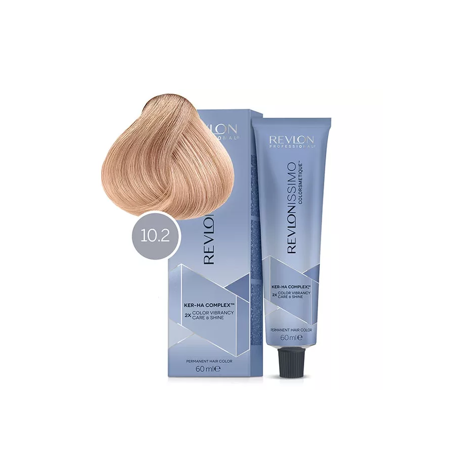 Revlon Professional Revlon Revlonissimo Colorsmetique 10.2 - Перманентная краска для волос очень сильно светлый блонд перламутровый 60 мл