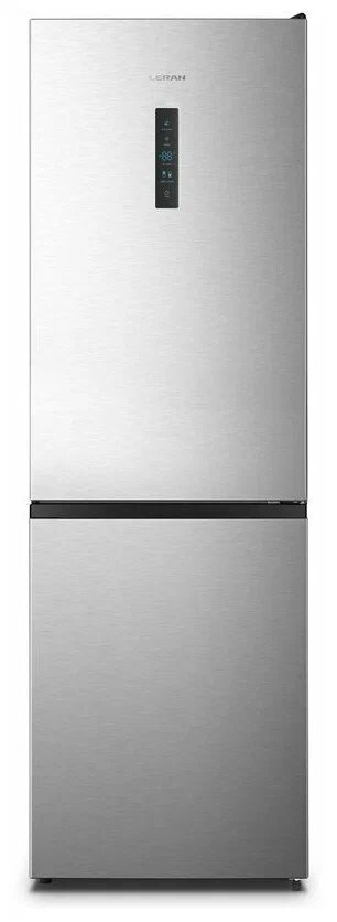 Холодильник двухкамерный LERAN CBF 226 IX NF, объем 324 л, серебристого цвета