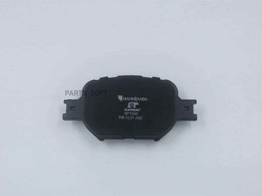 BP1040 AKNUK Колодки тормозные дисковые передние AKNUK TOYOTA COROLLA (E11), 04/97/ CROWN (S17), 09/99/ MARK II I