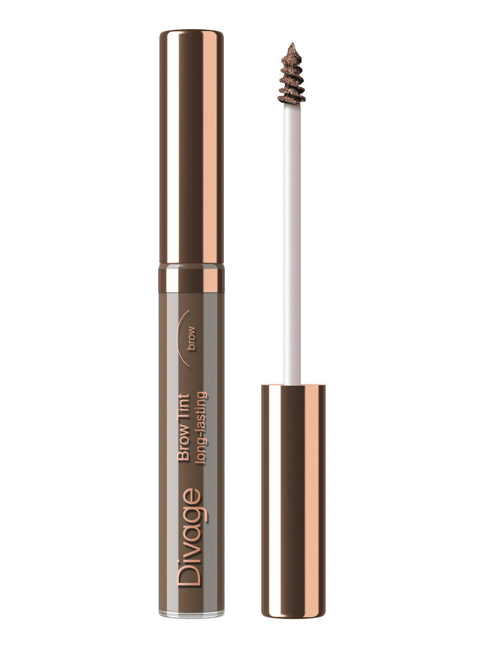 Тинт для бровей Divage Brow Tint Long-lasting, стойкий, тон: 01 коричневый, 5мл