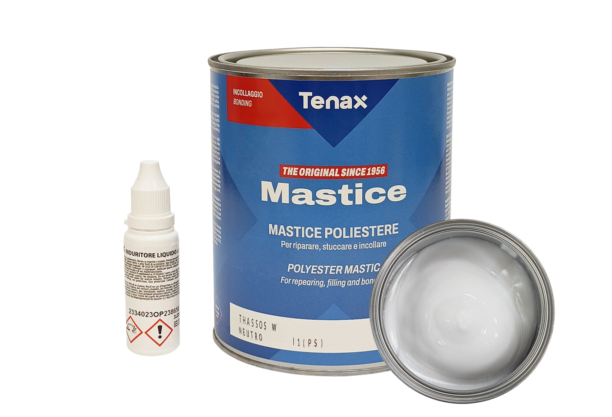 Клей-мастика Tenax Thassos W Premium густой белый 1л