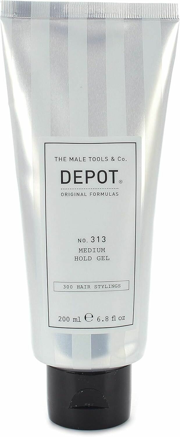 Depot Гель для укладки волос средней степени фиксации мужской no. 313, 200 мл