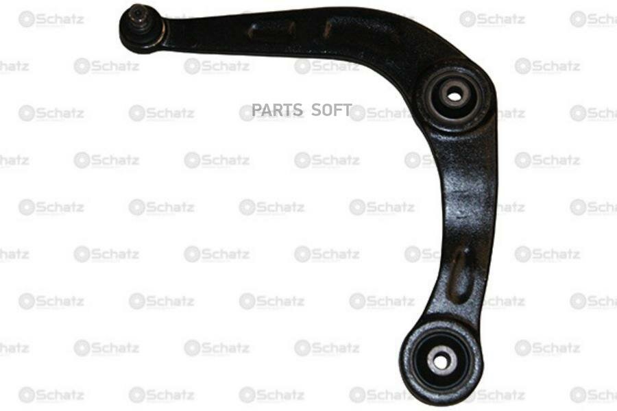 S251518L SCHATZ Рычаг подвески SCHATZ (передний левый нижний) PEUGEOT 206 09-12,98-08