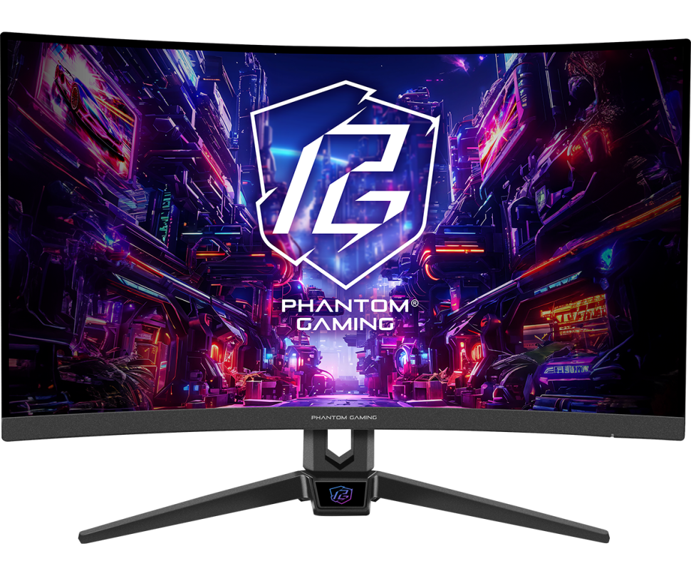 27" Монитор AsRock Phantom Gaming PG27FRS1A, 1920x1080, 280 Гц, VA, 4000:1, 300 Кд/м², черный