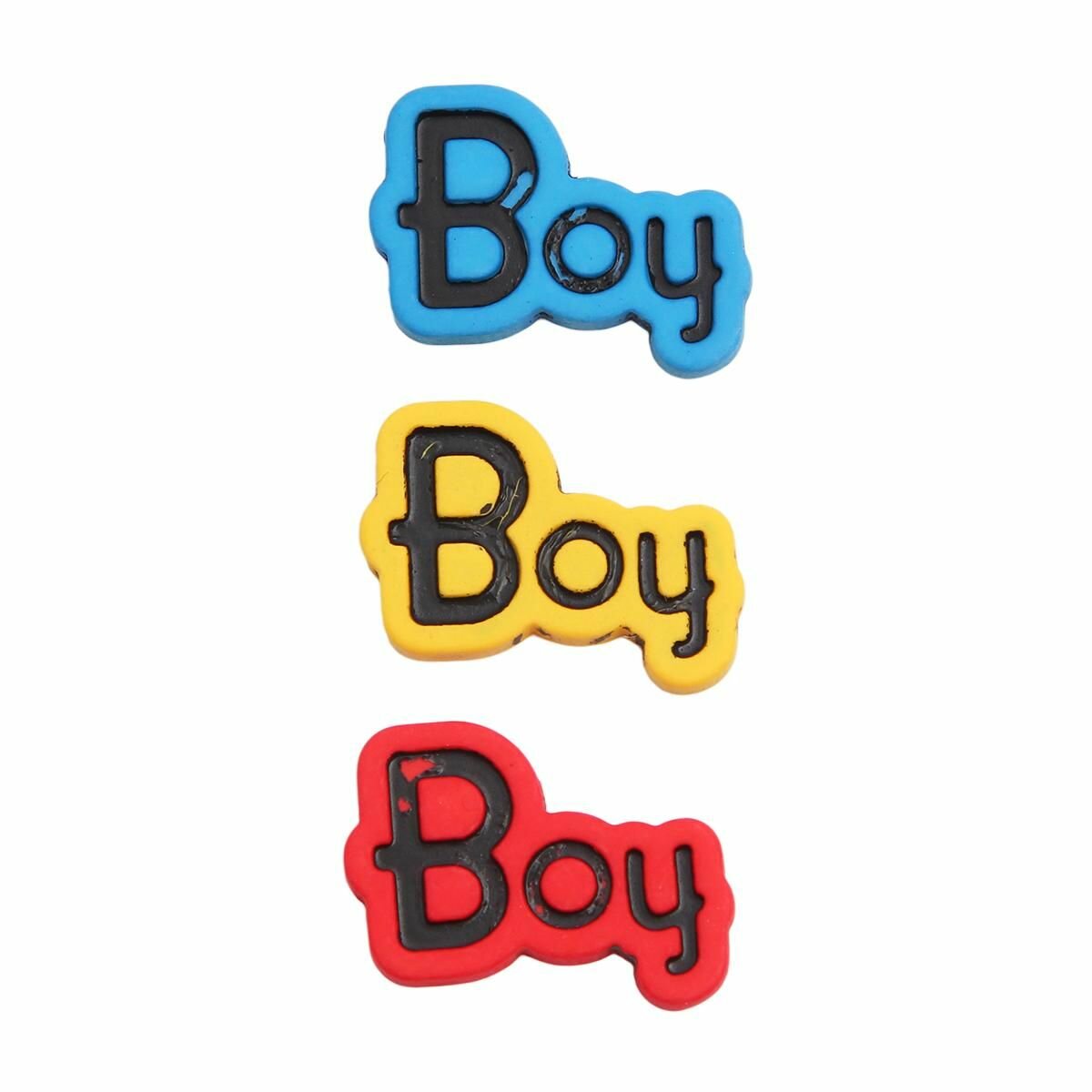 Декоративные элементы Magic Buttons "Boy", пластик, 6 шт