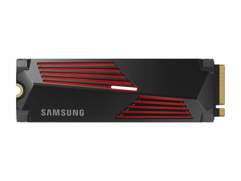 Твердотельный накопитель Samsung 990 Pro с радиатором 4TB MZ-V9P4T0CW