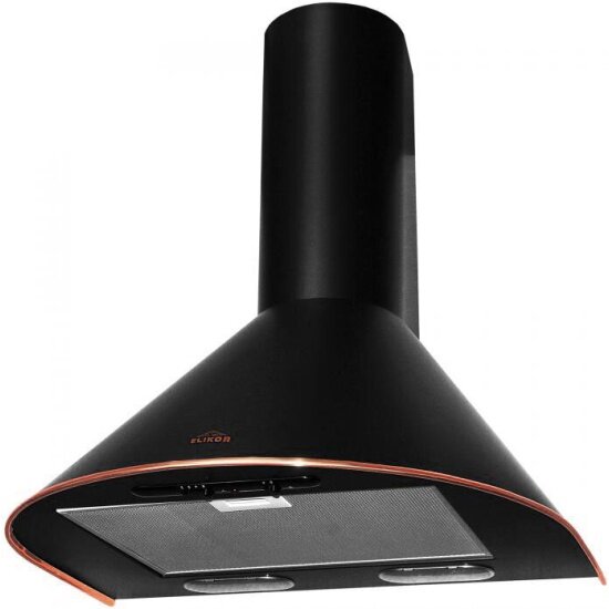 Кухонная вытяжка Elikor Эпсилон 60 черный / бронза